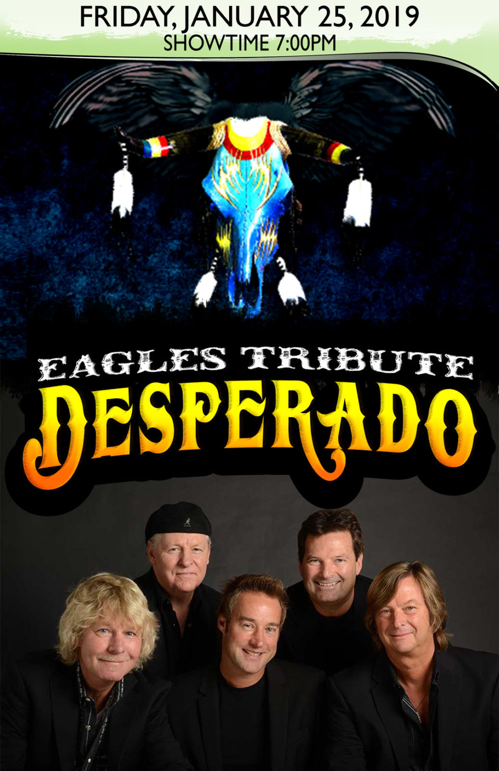 2019-01-25 Desperado Eagles Tribute » The Palms RV Resort