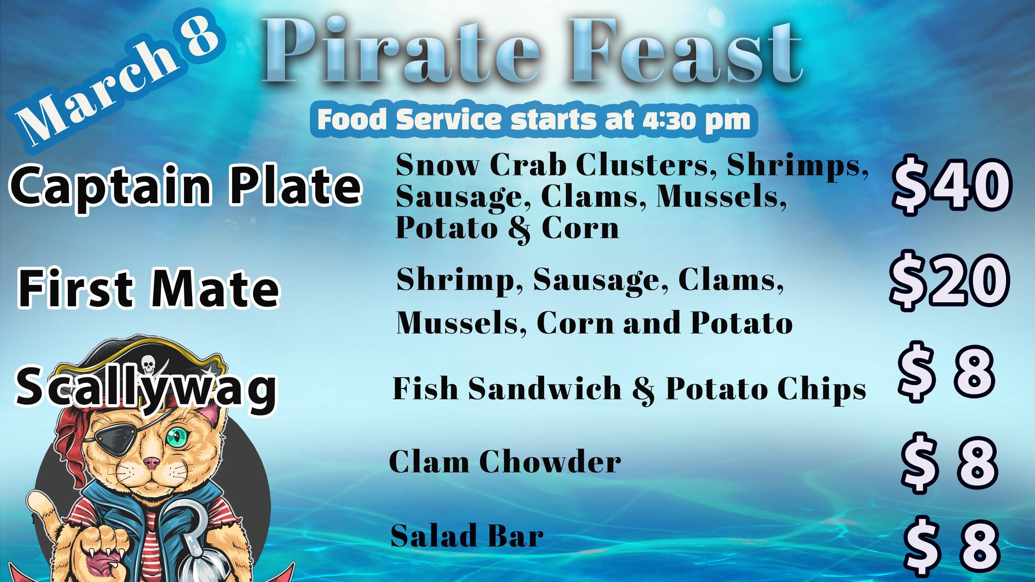 Pirate Dayz Feast » The Palms RV Resort