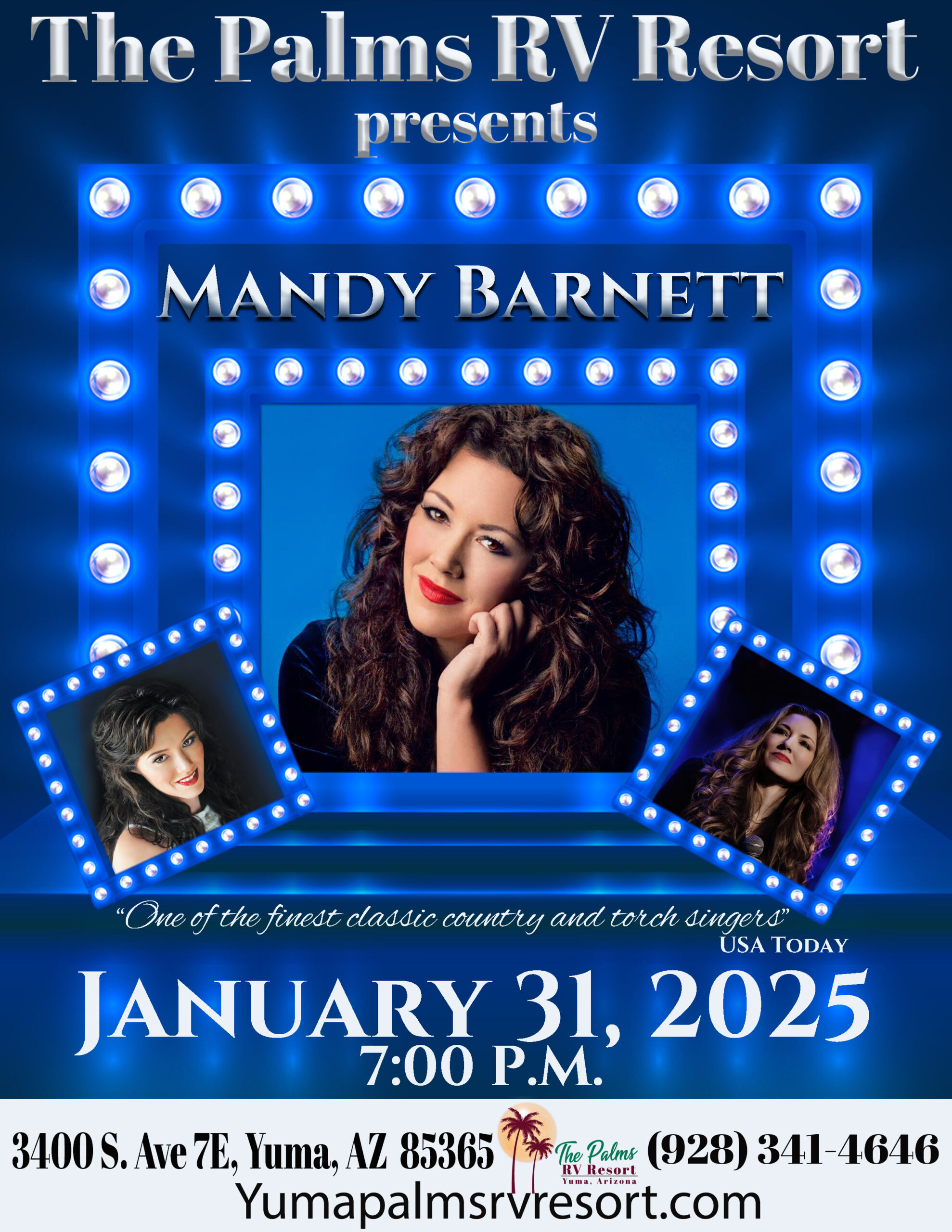 Concert- Mandy Barnett » The Palms RV Resort