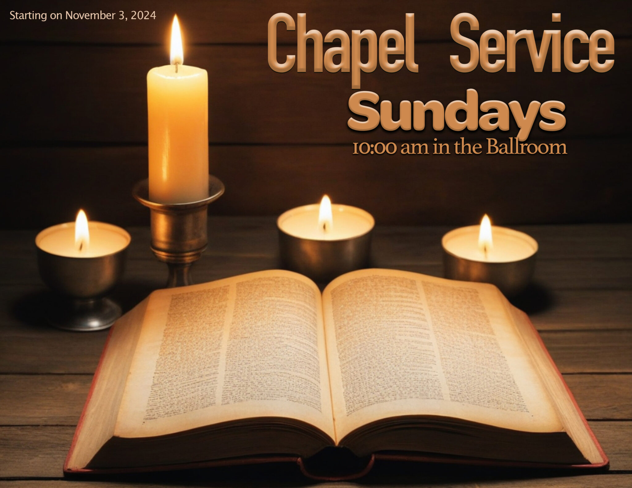 Church Service » The Palms RV Resort