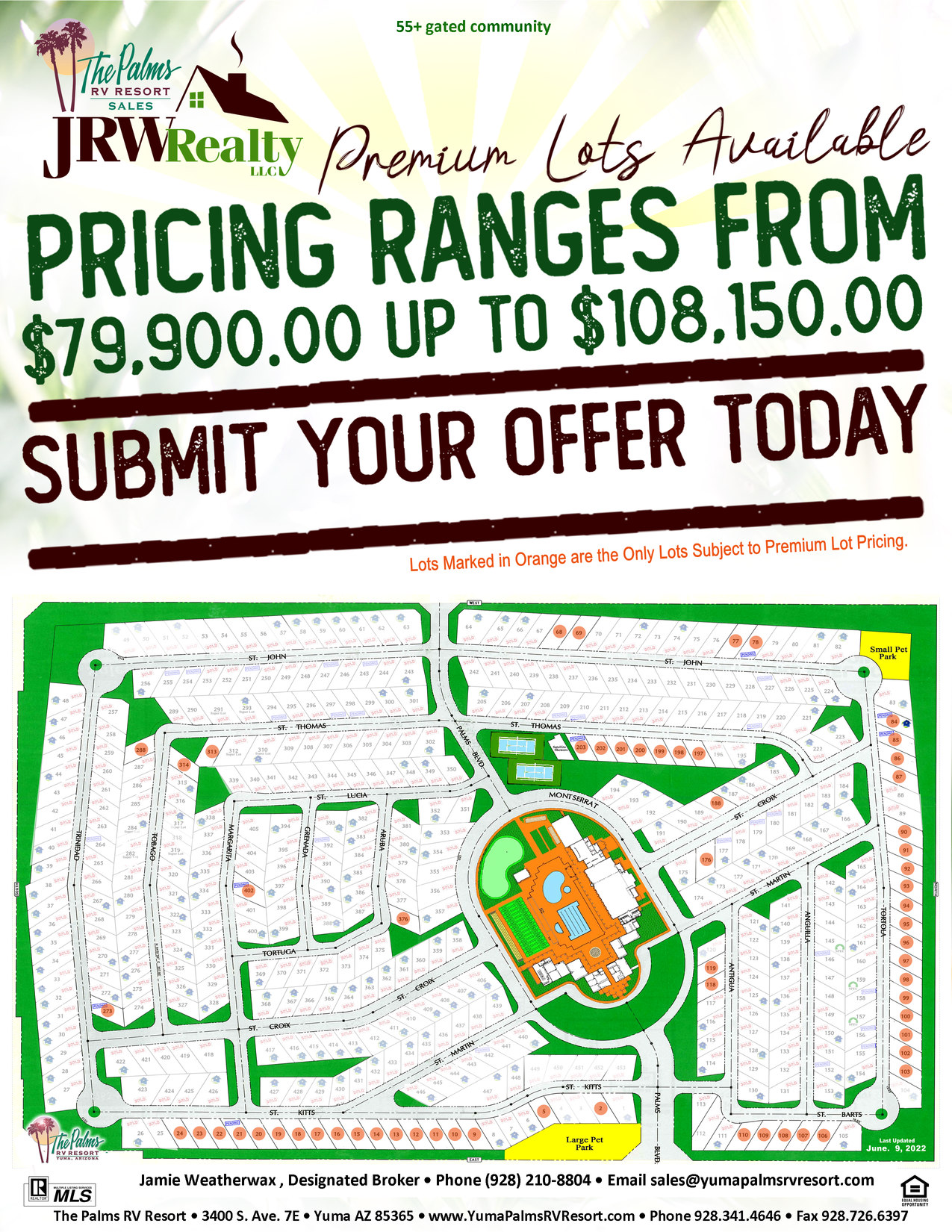 The Palms RV Resort » Yuma, Arizona