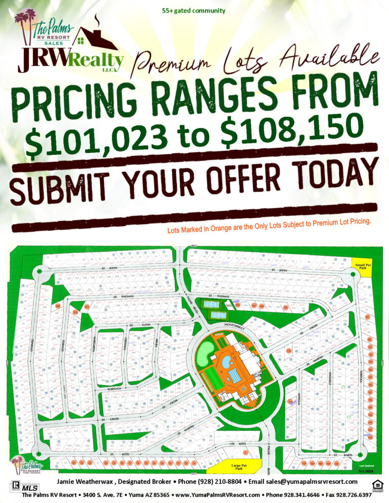 The Palms RV Resort » Yuma, Arizona