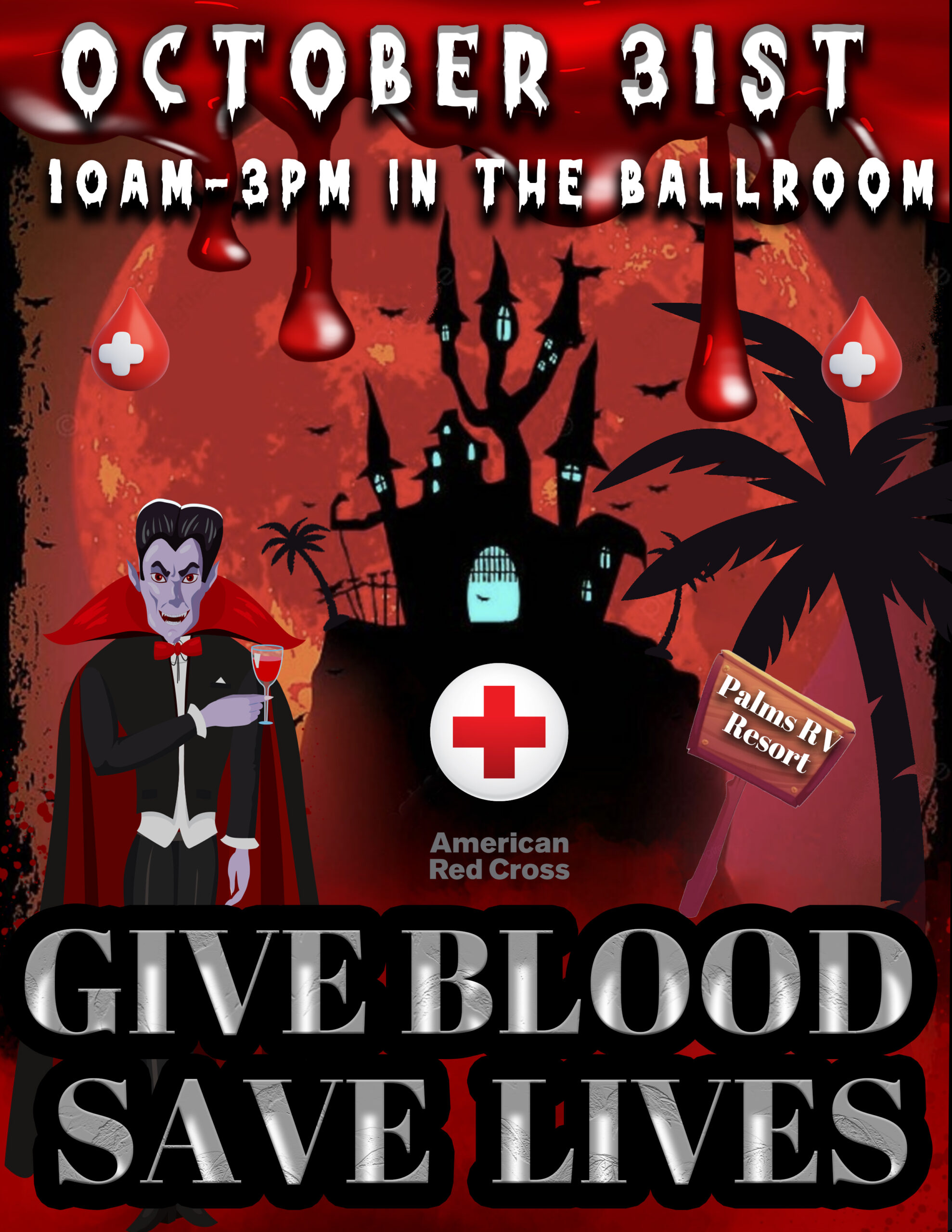 Red Cross Blood Drive » The Palms RV Resort