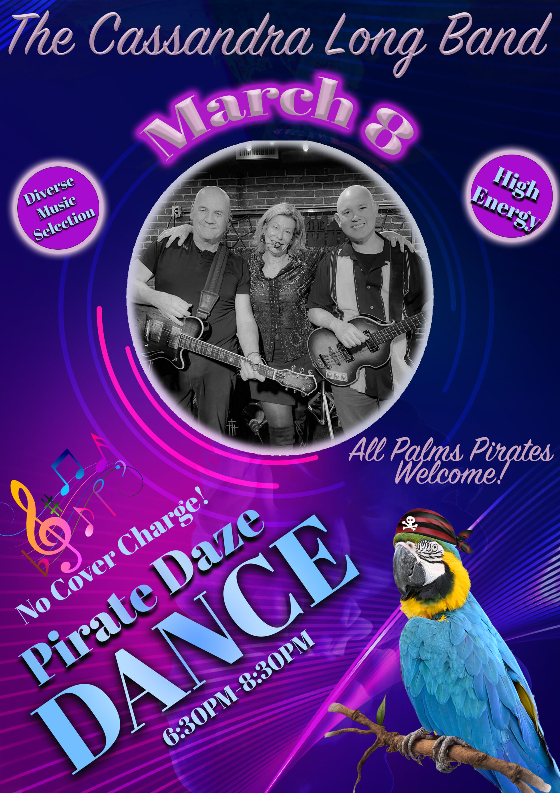 Pirate Daze Dance with the Cassandra Long Band » The Palms RV Resort