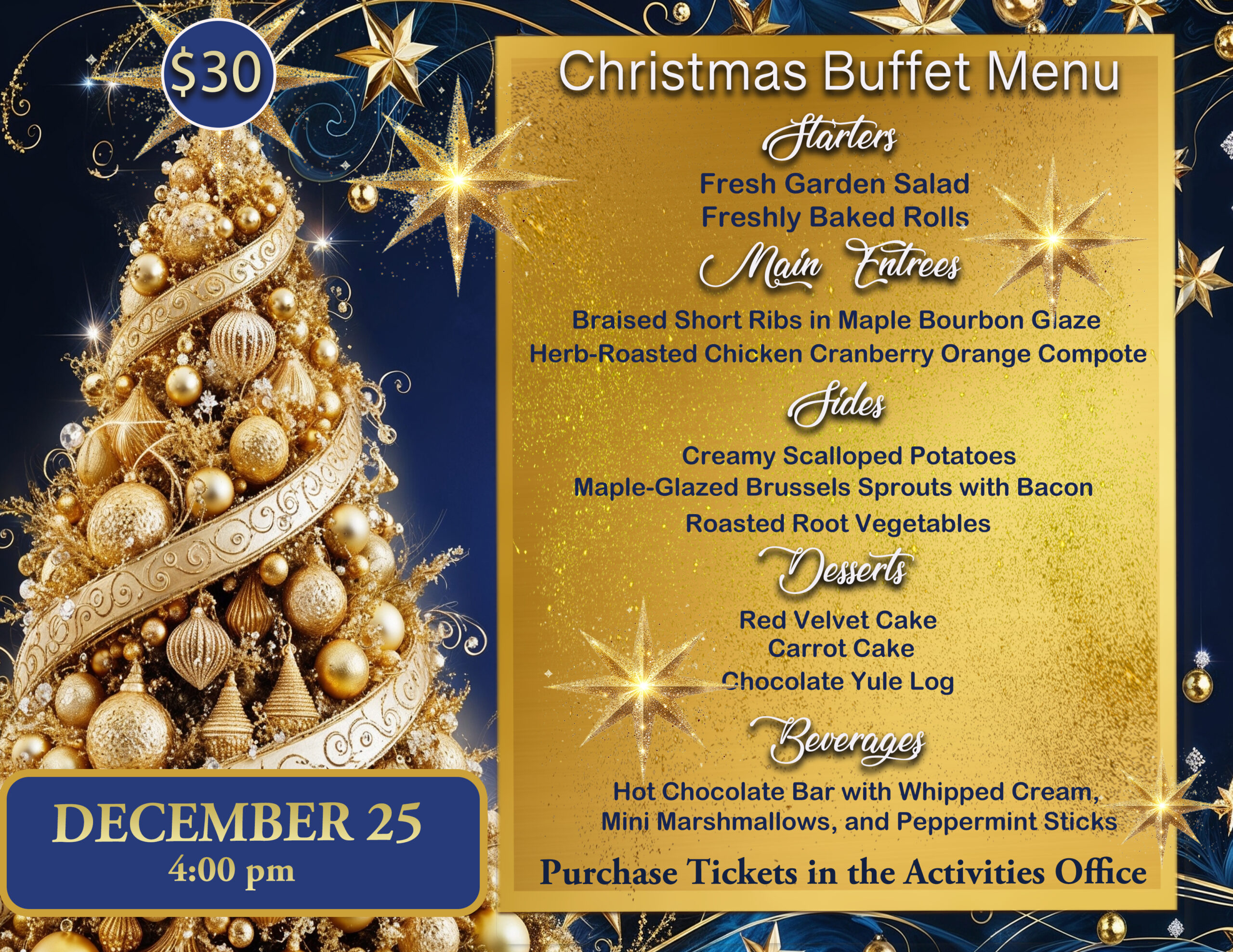 Christmas Dinner » The Palms RV Resort