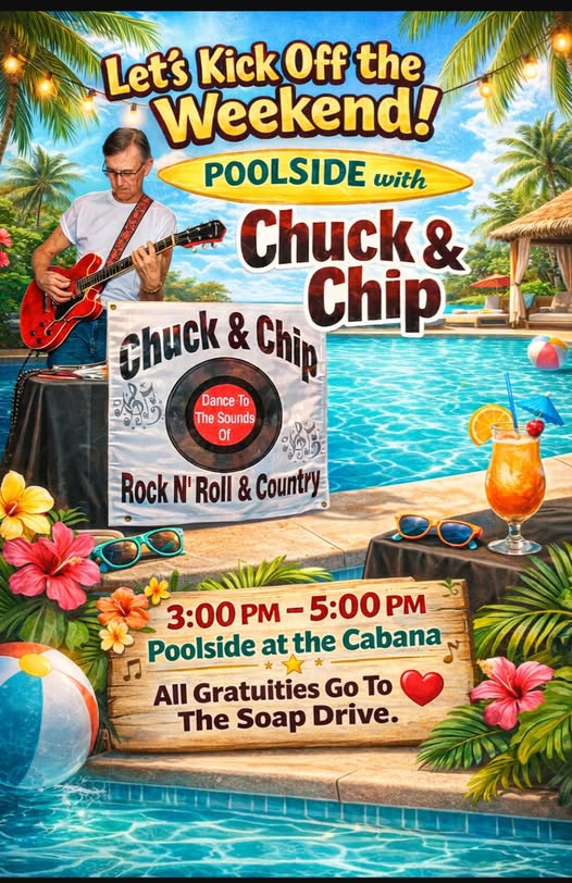 Poolside with Chuck & Chip » The Palms RV Resort