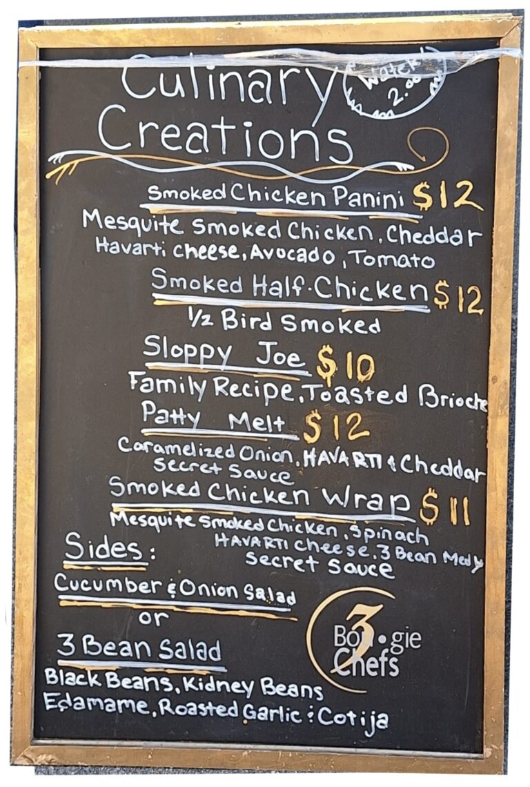 Food Truck Monday- 3 Bougie Chefs » The Palms RV Resort