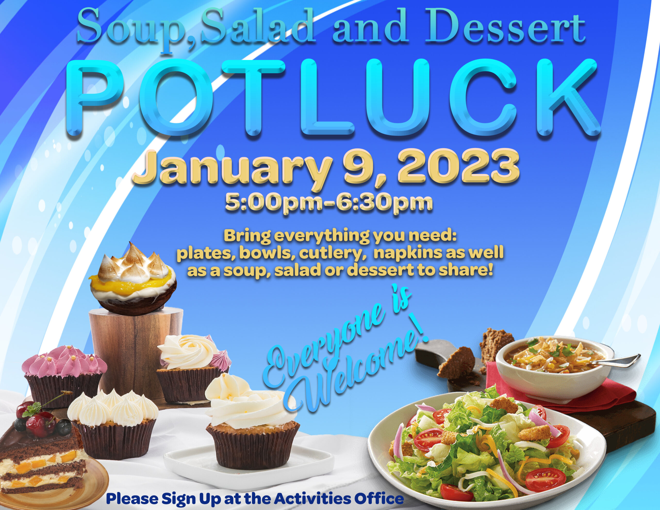 Soup, Salad, and Dessert » The Palms RV Resort
