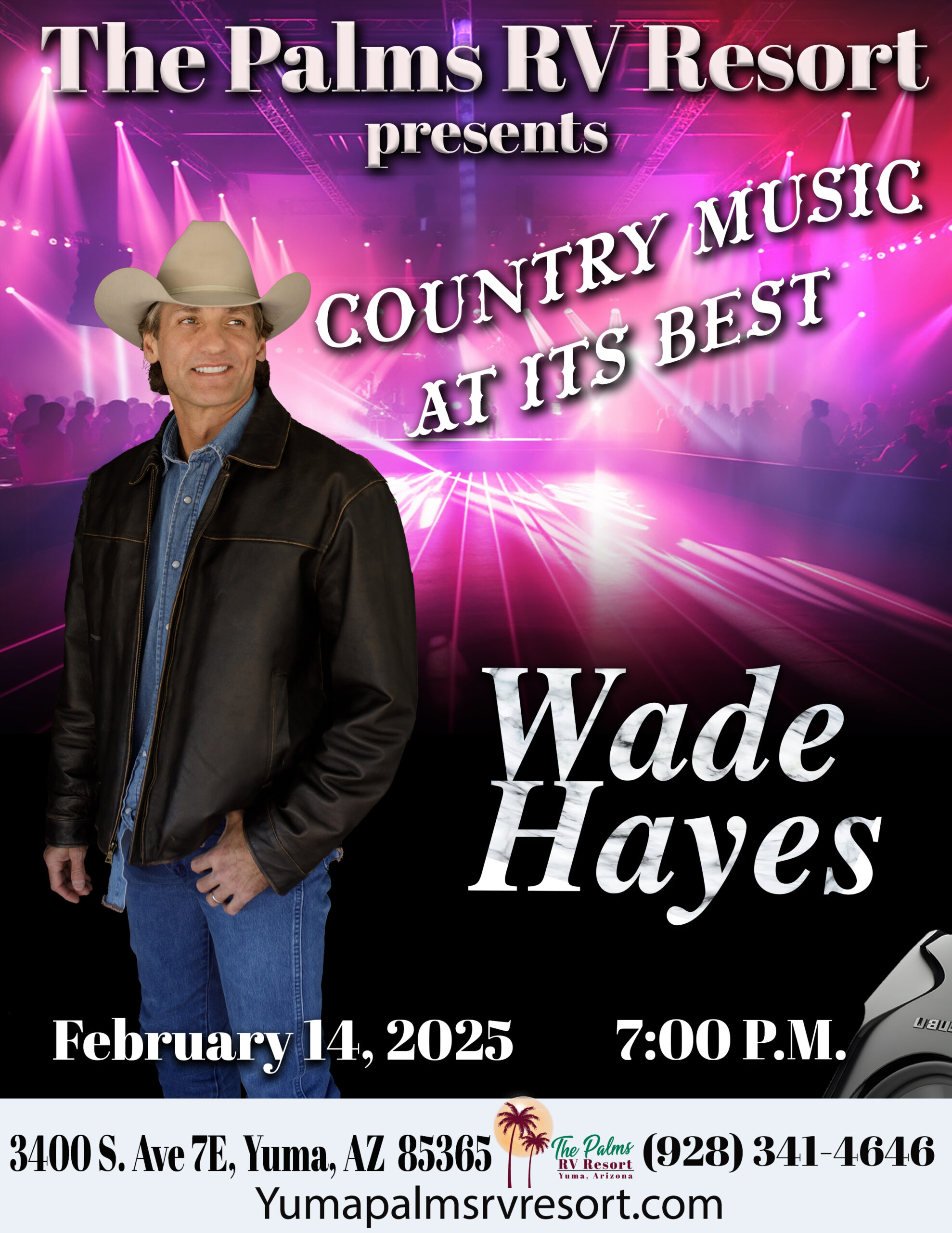 Concert- Wade Hayes » The Palms RV Resort